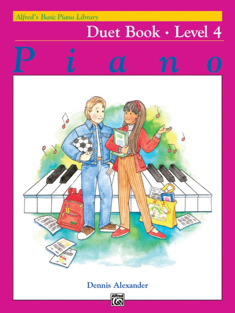 Alfred's Basic Piano Library Duet Book, Bk 4 - Dennis Alexander ...